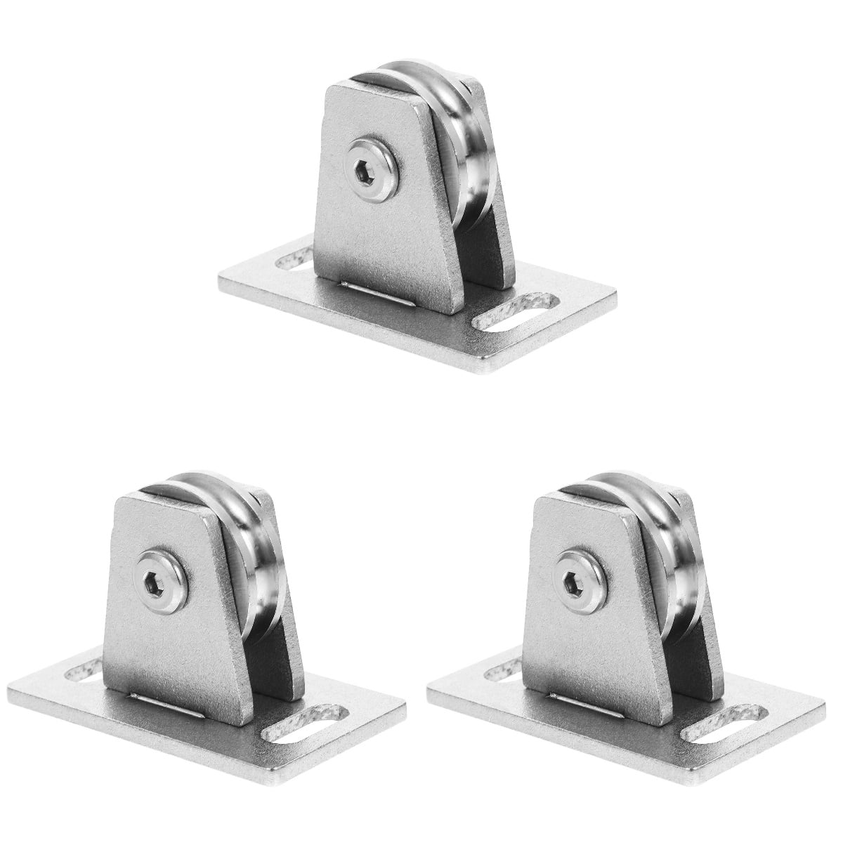 Set of 3 Walker Track Small Pulley Lifting Rope Pulley Pulley Wheels ...