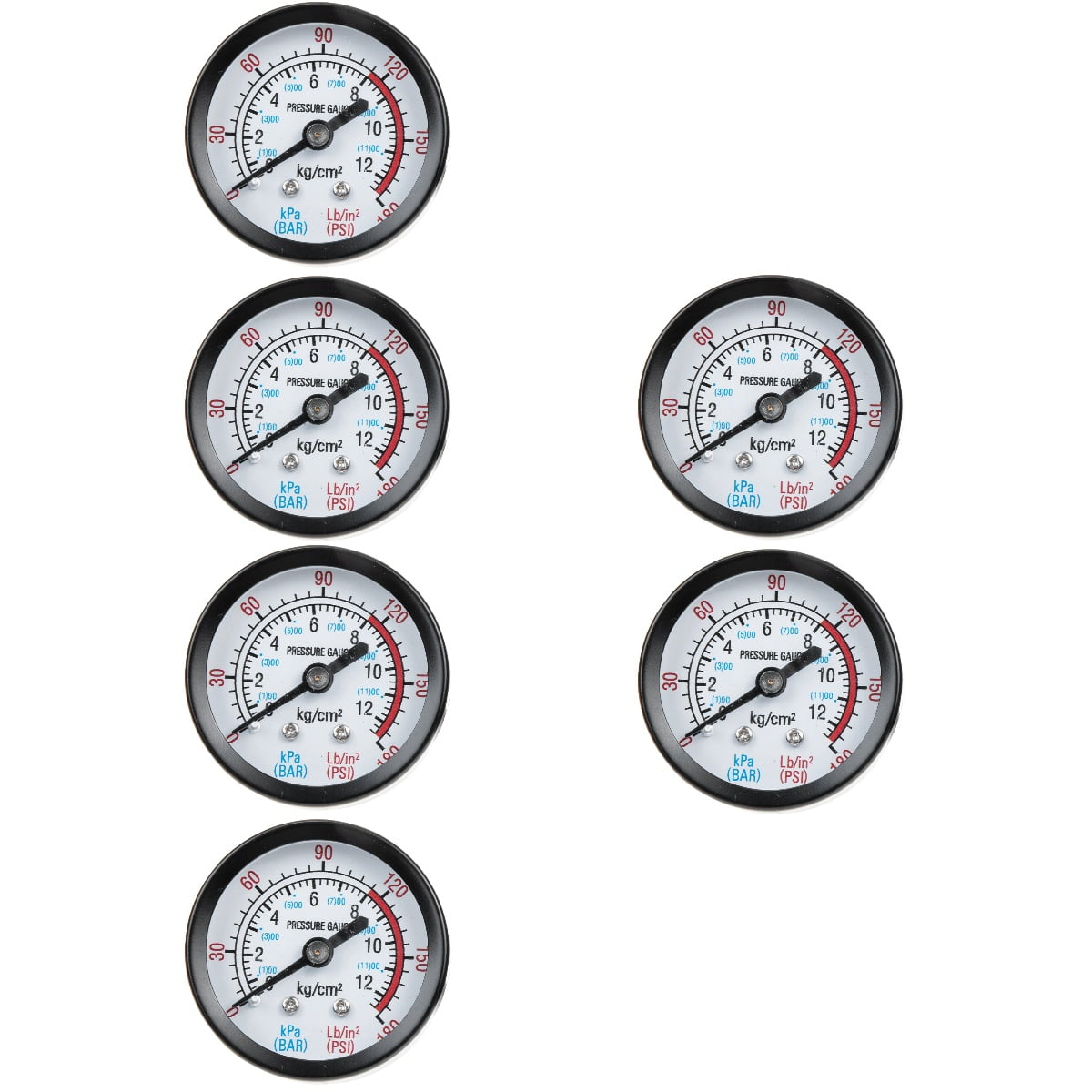 Set of 3 Water Pressure Regulator Valve Air Compressors White - Walmart.com