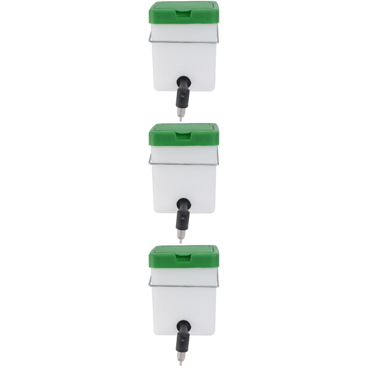 Set of 3 Water Rabbit Fountain Drinking Dispenser - Walmart.com