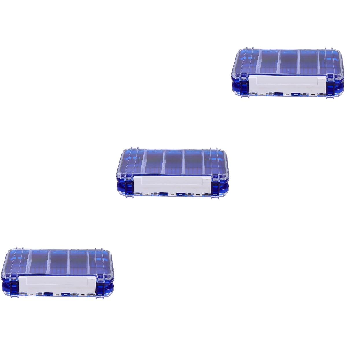 Set of 3 Waterproof Containers Fish Lure Storage Box - Walmart.com