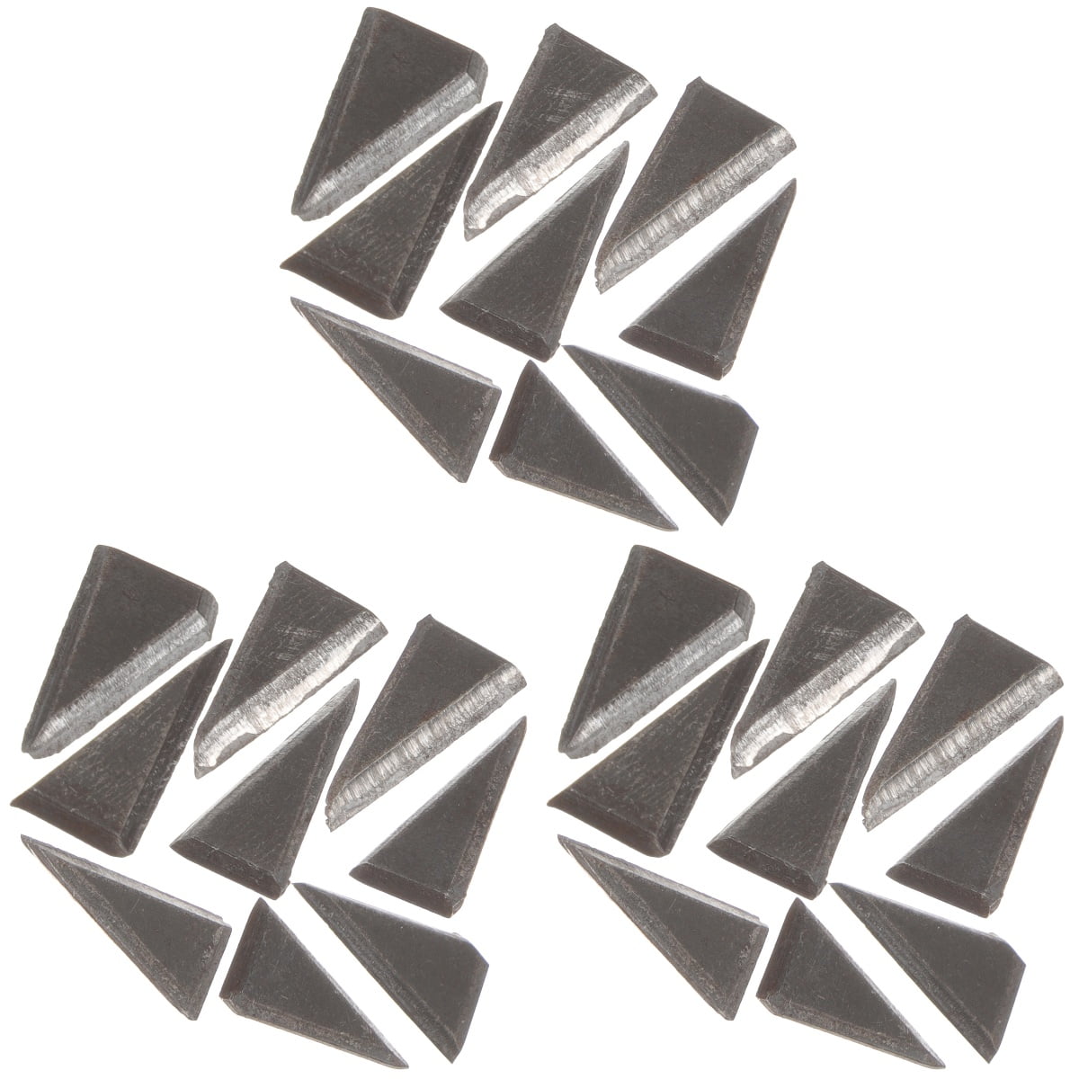 Set of 3 Wedge Sledge Hammer Handle Replacement Wedges Drill The ...