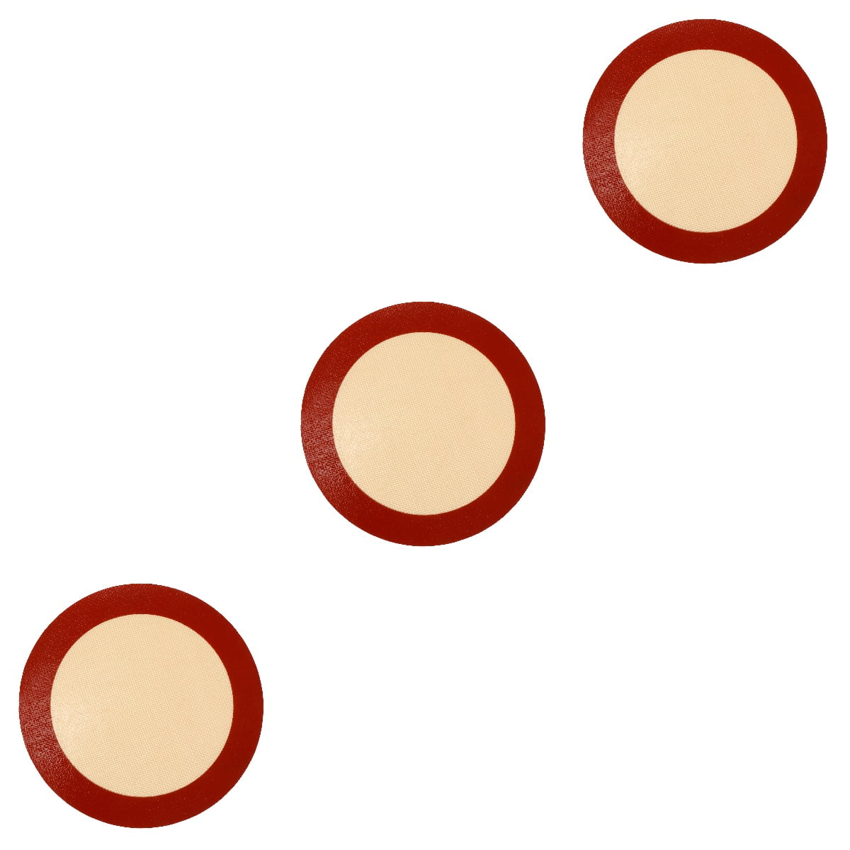 Set of 3 Wire Baking Mat Microwave Turntable Mat 20X20CM Red - Walmart.com