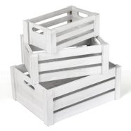 "Make Market® 18"" Stackable Natural Wooden Bin for Indoor Use ...