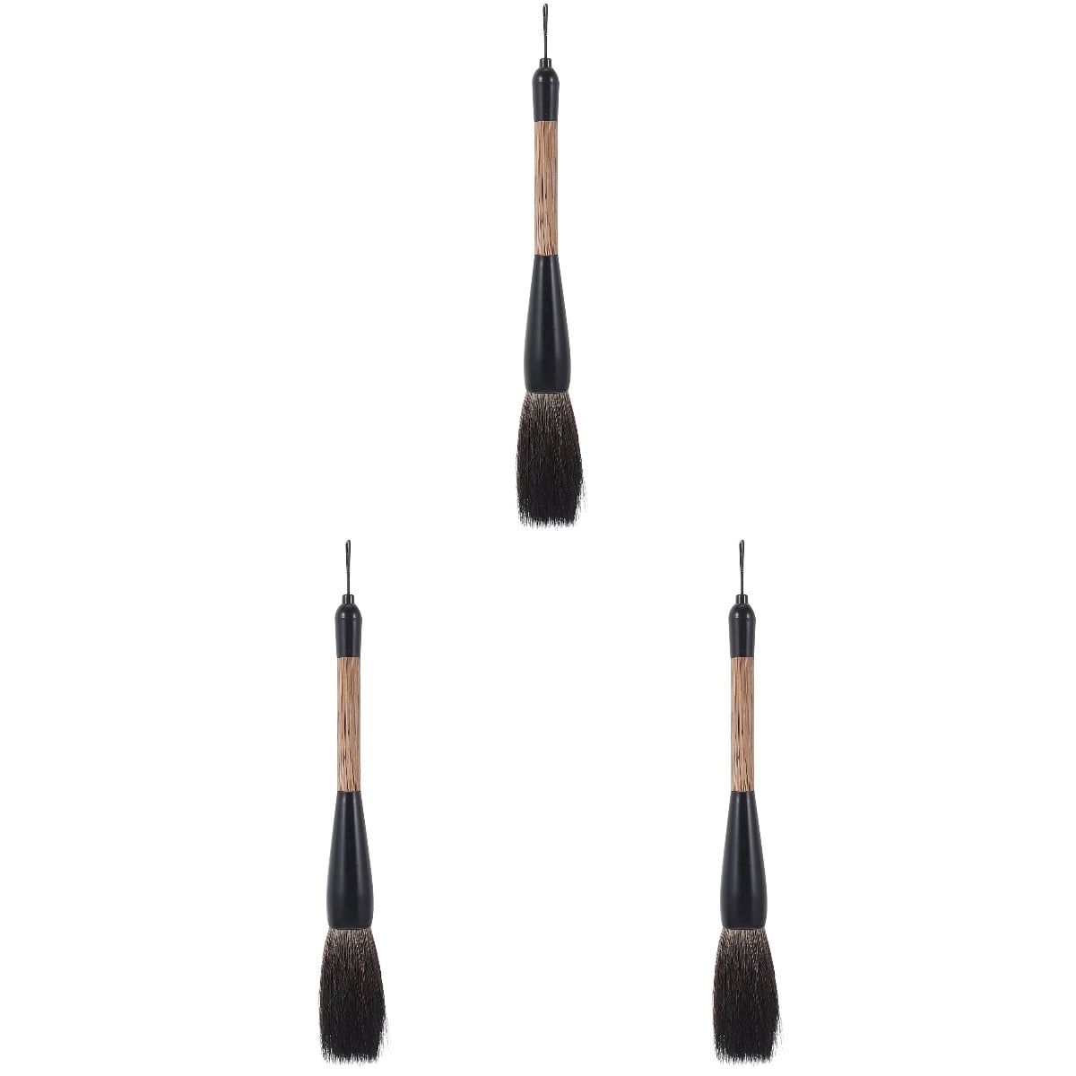 Set of 3 Writing Brush Student Pen Japanese-style Hao Natural Straw ...