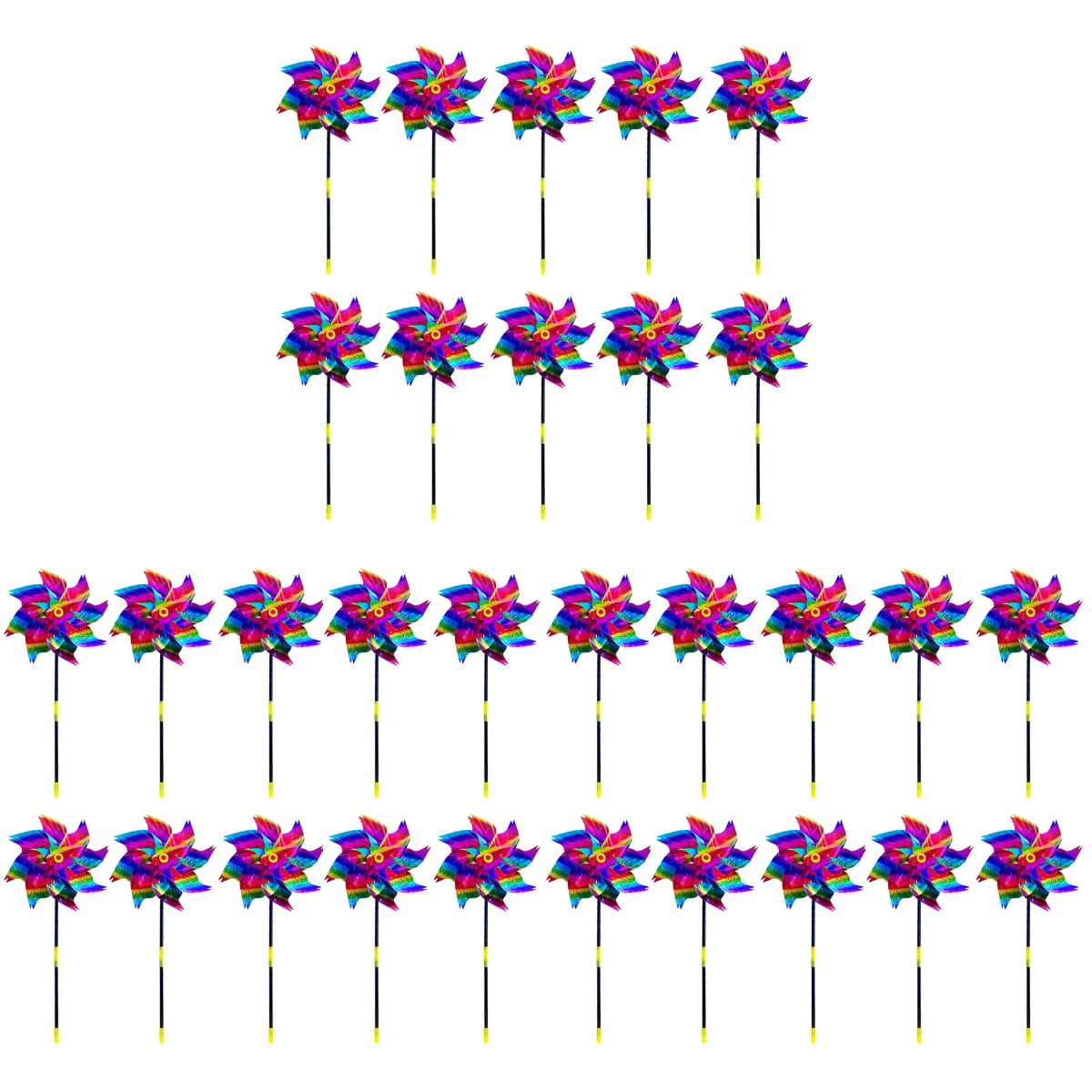 Set of 3 Yard Windmill Garden Pinwheels Windmills Multi Child - Walmart.com