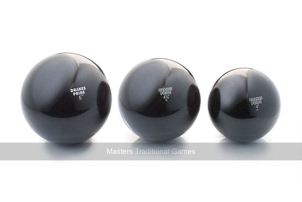 Set of 3 black Drakes Pride phenolic resin skittle balls - 4 inch ...