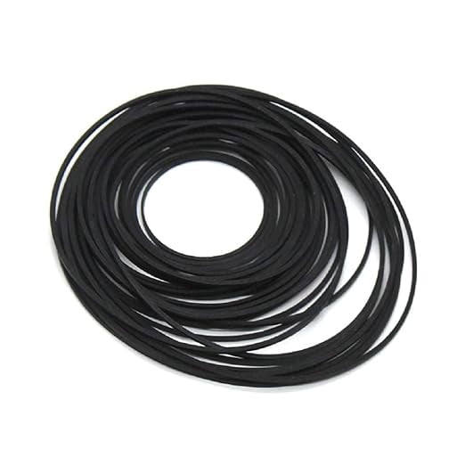 Set of 30-40pcs Pulley Belts Engine Drive Belts Black Rubber ...