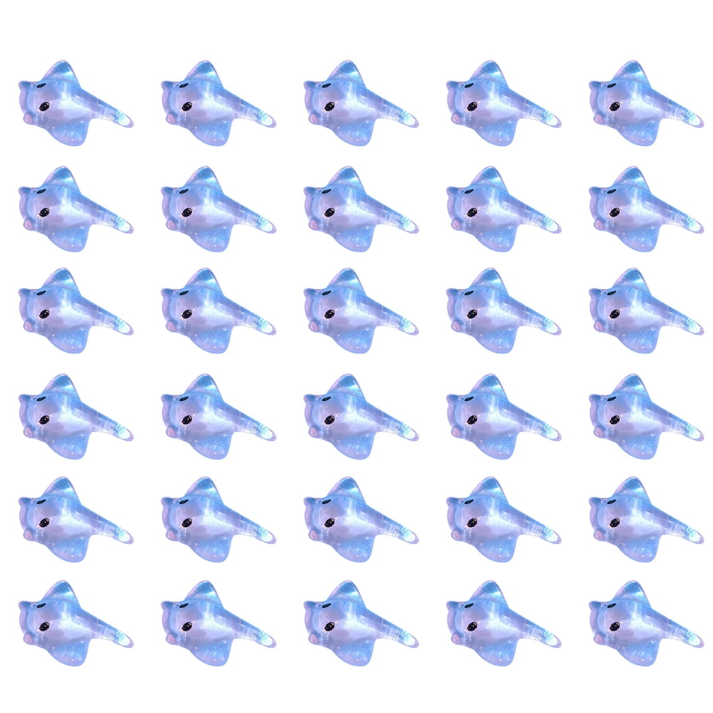 Set of 30 Miniature Manta Ray Figures Landscape SeaAn1ma1Figurines ...