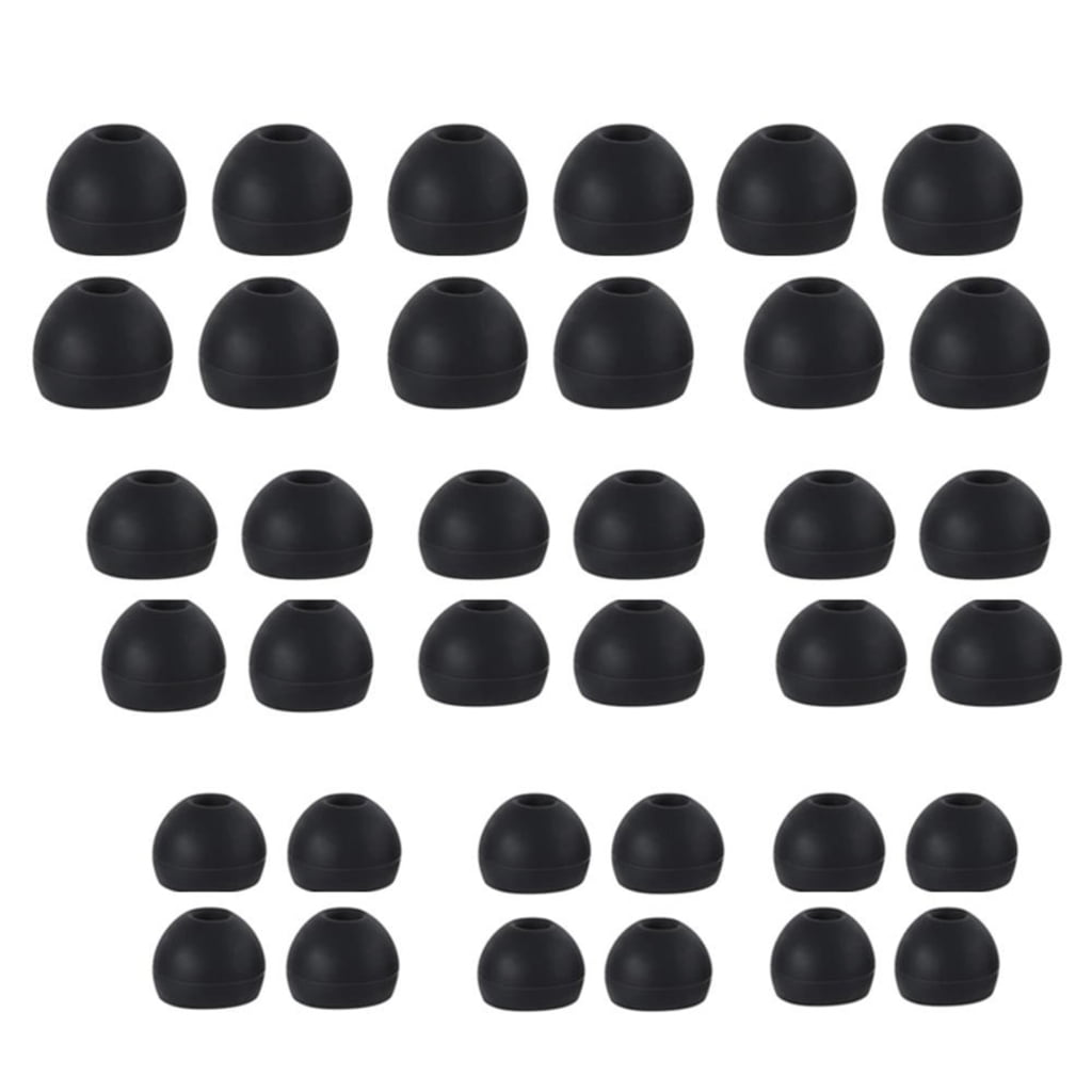 Set of 36 Eartips Ear Tips Replacement Headphones Earbud Tips Silicone ...