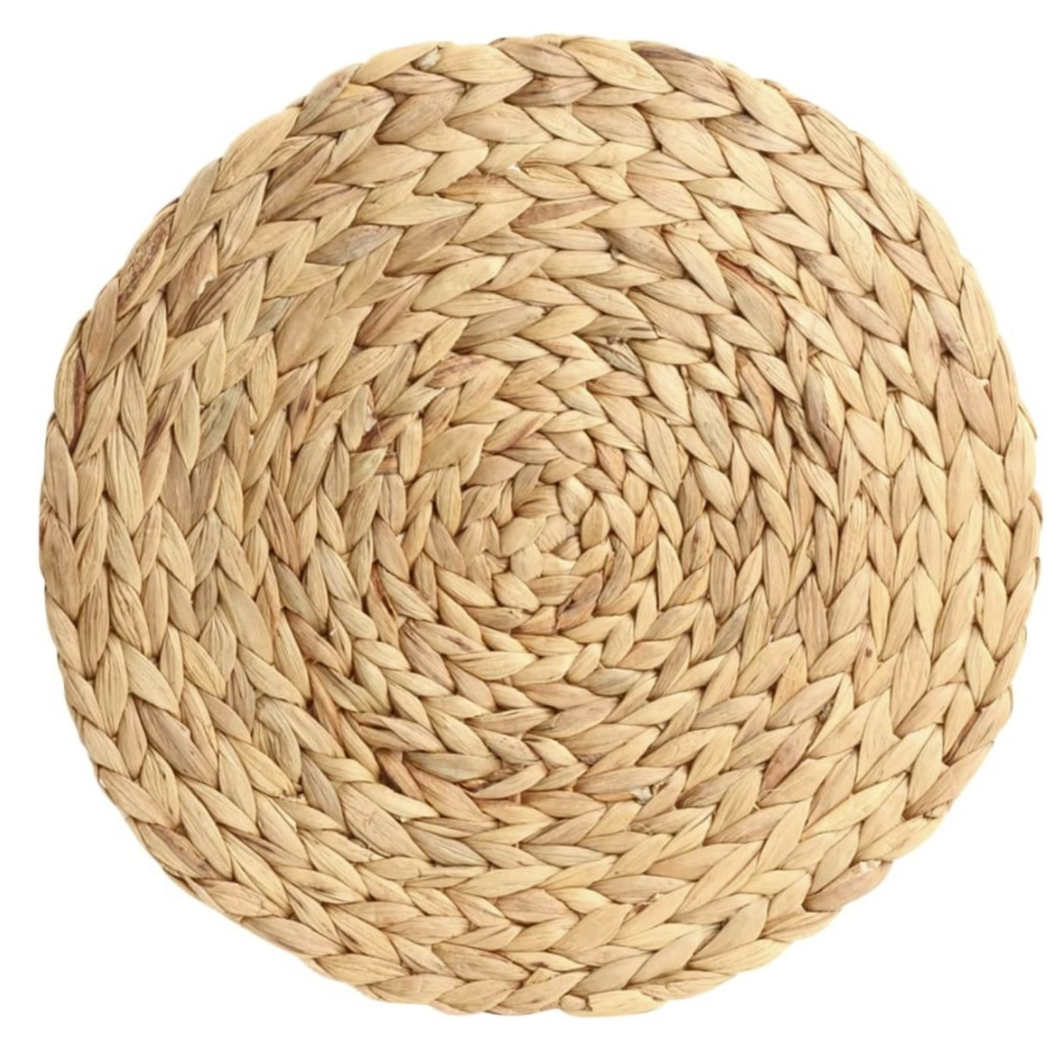Set of 4, 13.5 inch Round Mat Weave Charger Plates, Tropical Wedding ...