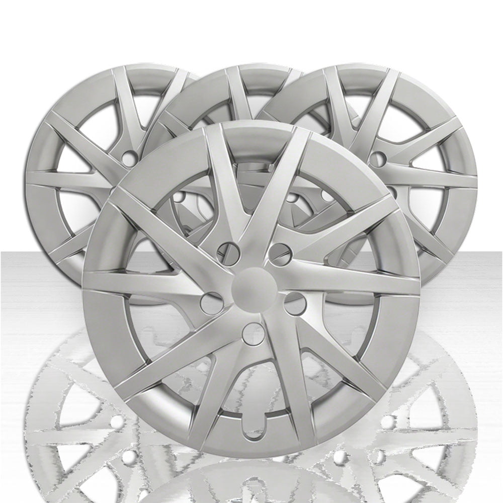 Toyota Prius V Hubcaps - Set of 4 Silver 16" 10 Spoke Wheel Covers ...