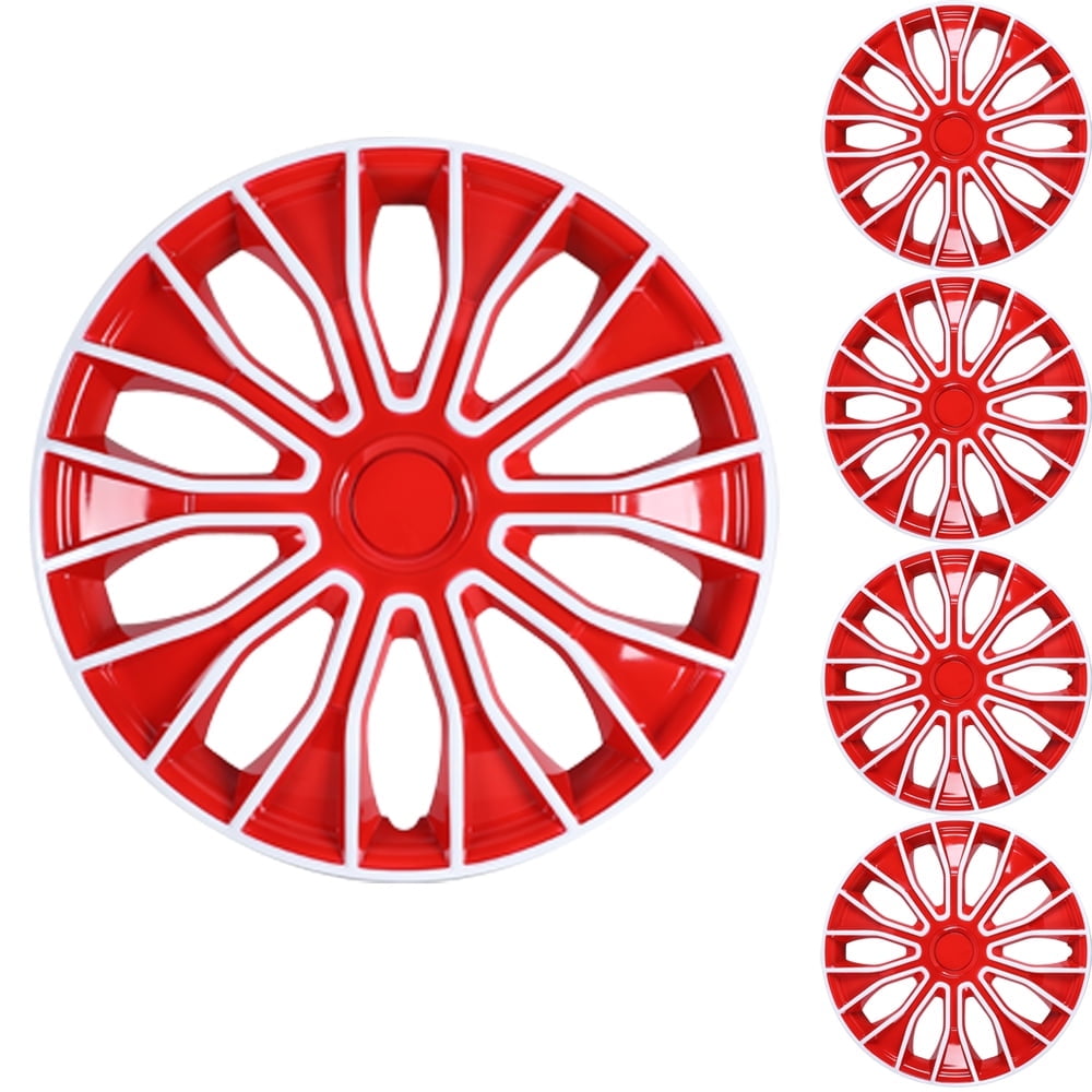 (Set of 4)16" Universal Hubcaps,Wheel Rims Cover,Snap on Car Truck SUV ...
