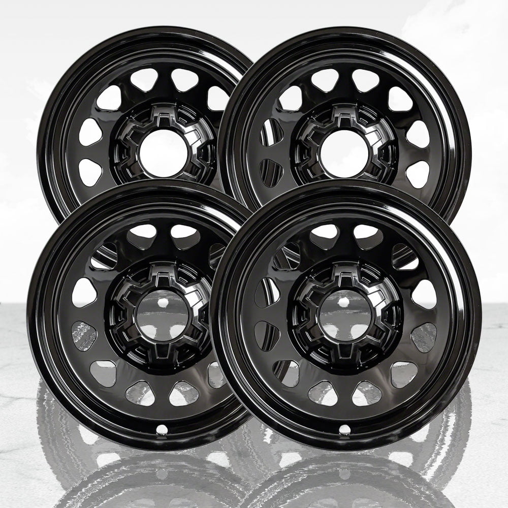 Set of 4 17" 12 Hole Wheel Skins for 2019-25 Chevy Silverado 1500 ...