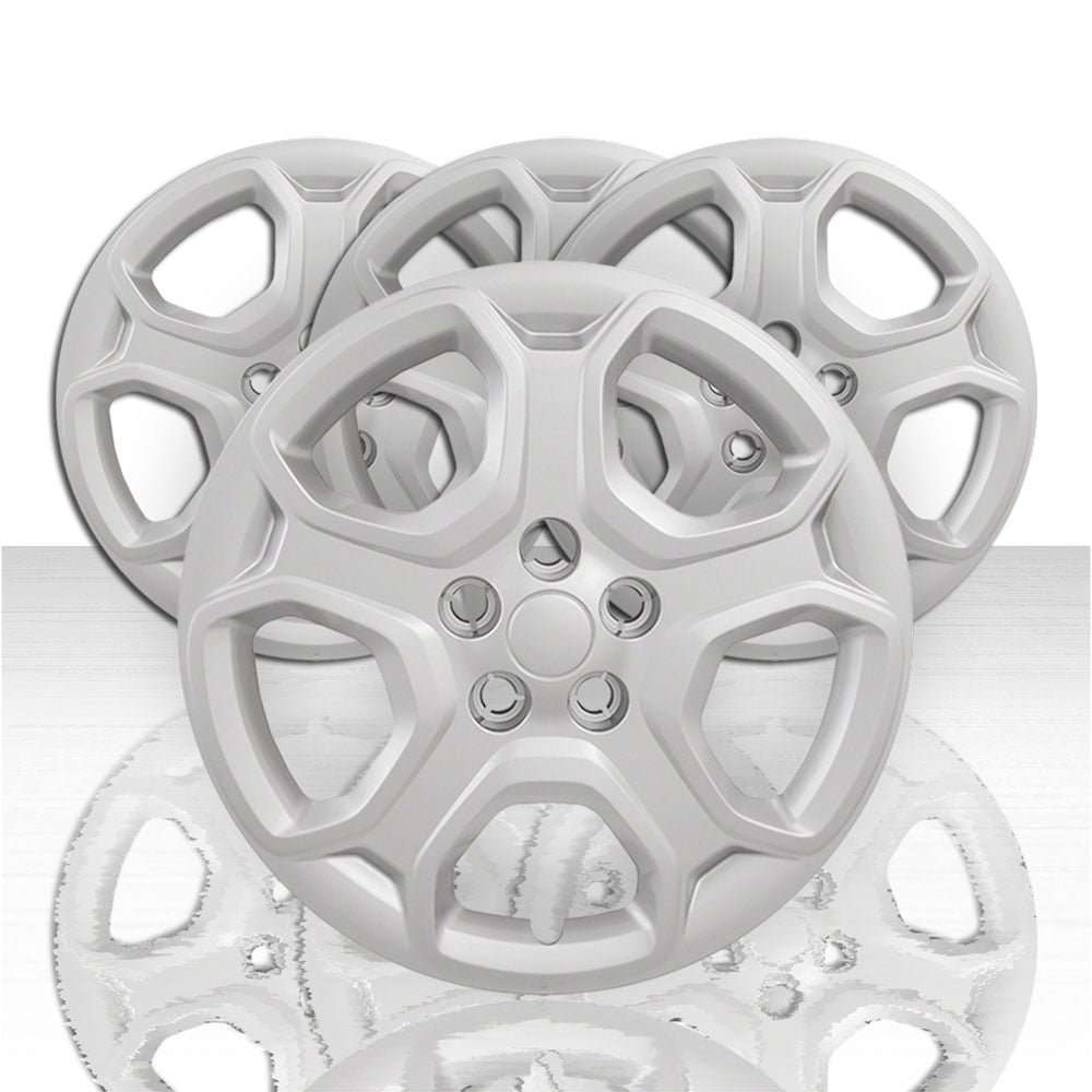 Set of 4 17' 5 Spoke Wheel Covers for 2017-2019 Ford Escape S - Silver ...