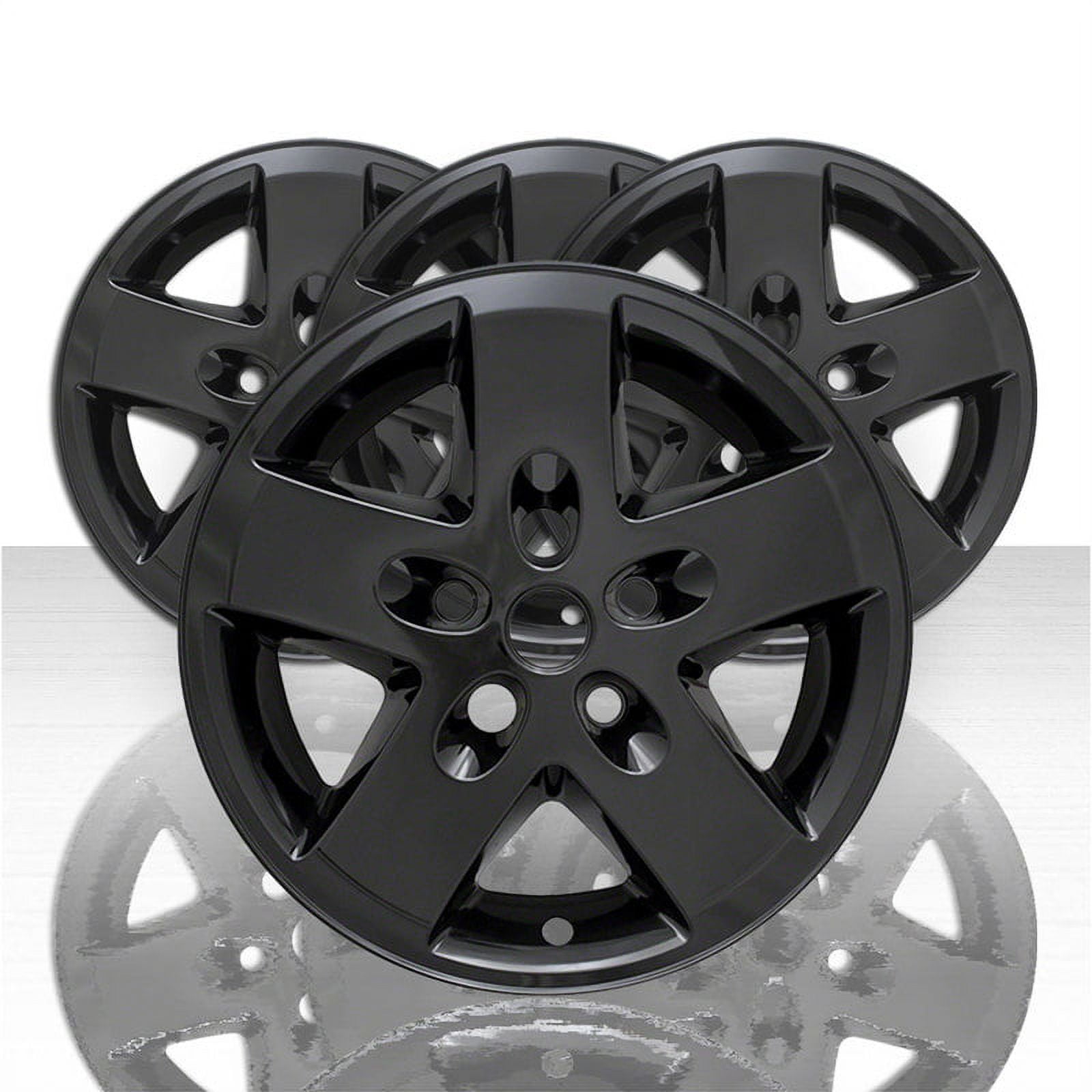Set of 4 17' 5 Spoke Wheel Skins for 2007-2018 Jeep Wrangler - Gloss ...