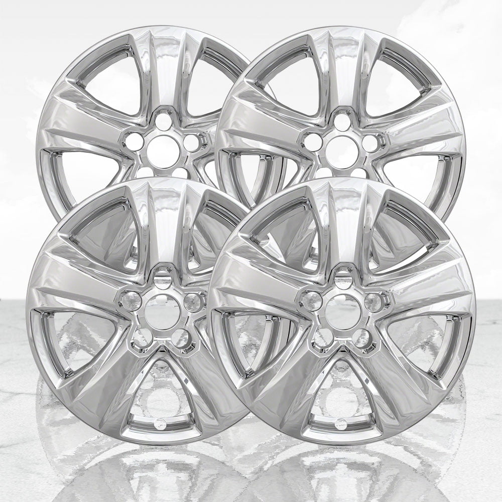 Set of 4 17" 5 V Spoke Front and Rear Wheel Skins for 19-25 Toyota Rav4 ...