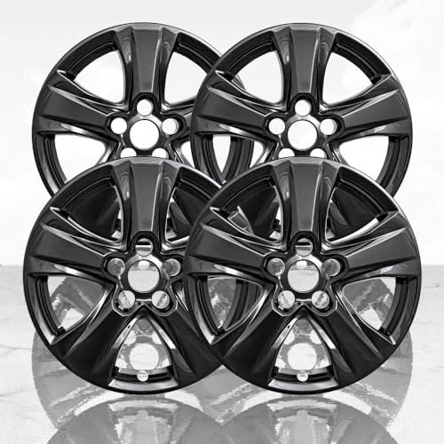 Set of 4 17" 5 V Spoke Wheel Skins for Toyota Rav4 2019-2021 - Gloss ...