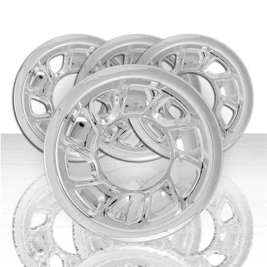 Set of 4 17" 6 Spoke Snap-On Wheel Skins for 2021-22 Chevy Colorado WT ...