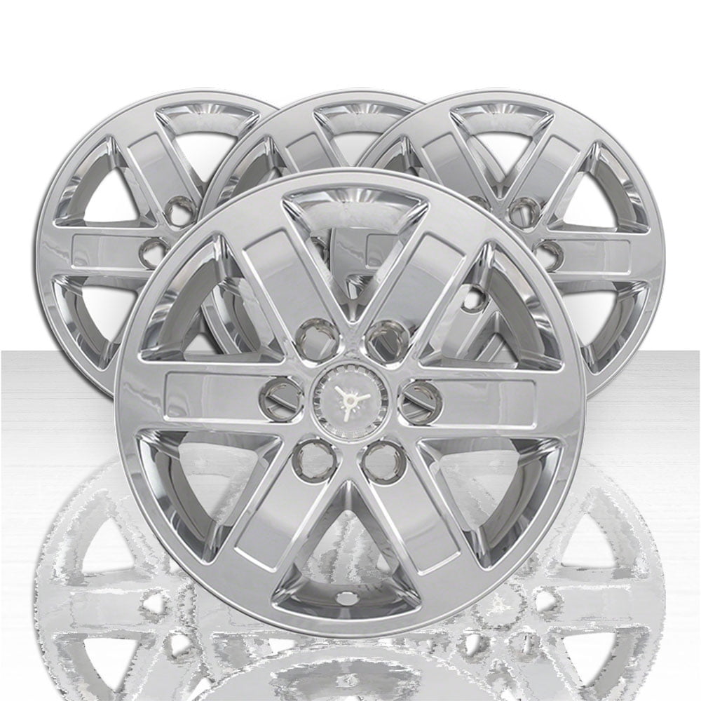 Set of 4 17" 6 Spoke Wheel Skins for 2007-2014 GMC Yukon - Chrome ...