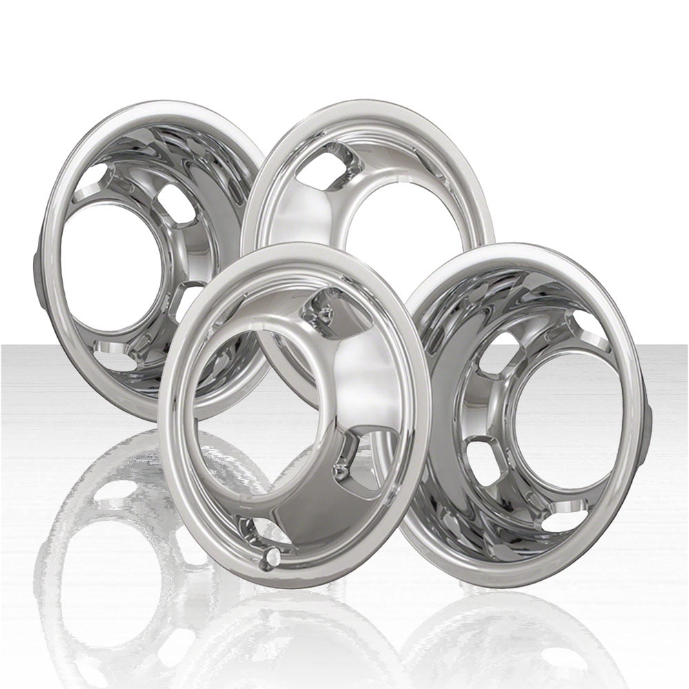 Set of 4 17" ABS 5 Hand Hole Wheel Simulators For 2003-2018 Ram 3500 ...