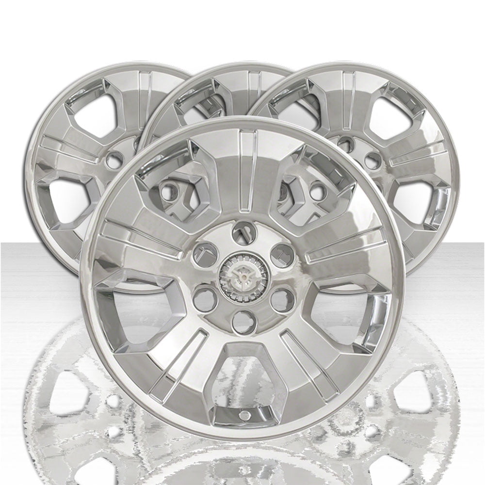 Set of 4 18" 5 Spoke Wheel Skins for 2014-2018 Chevy Silverado 1500 ...
