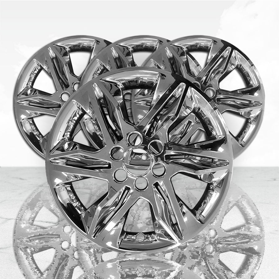 Set of 4 18" 6 Split Spoke Wheel Skins for 2019-2021 Chevy Blazer ...