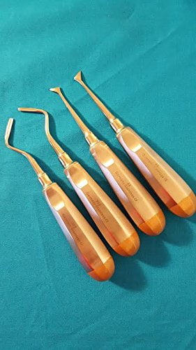 Set of 4 APICAL Cryer Dental Tooth EXTRACTING Elevators German ...