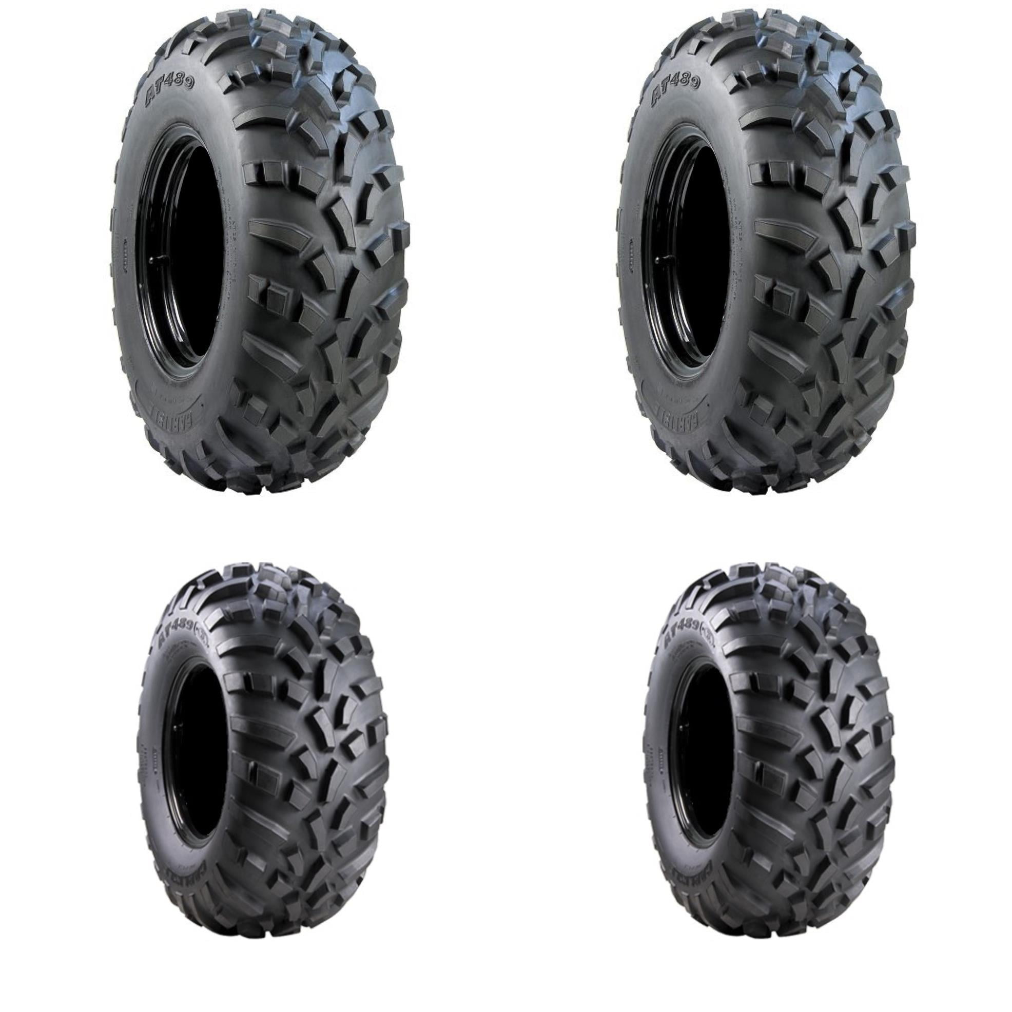 Set of 4 ATV CARLISLE (489 Titan ATV 24x8-12 Front, 24x11-12 Rear ...