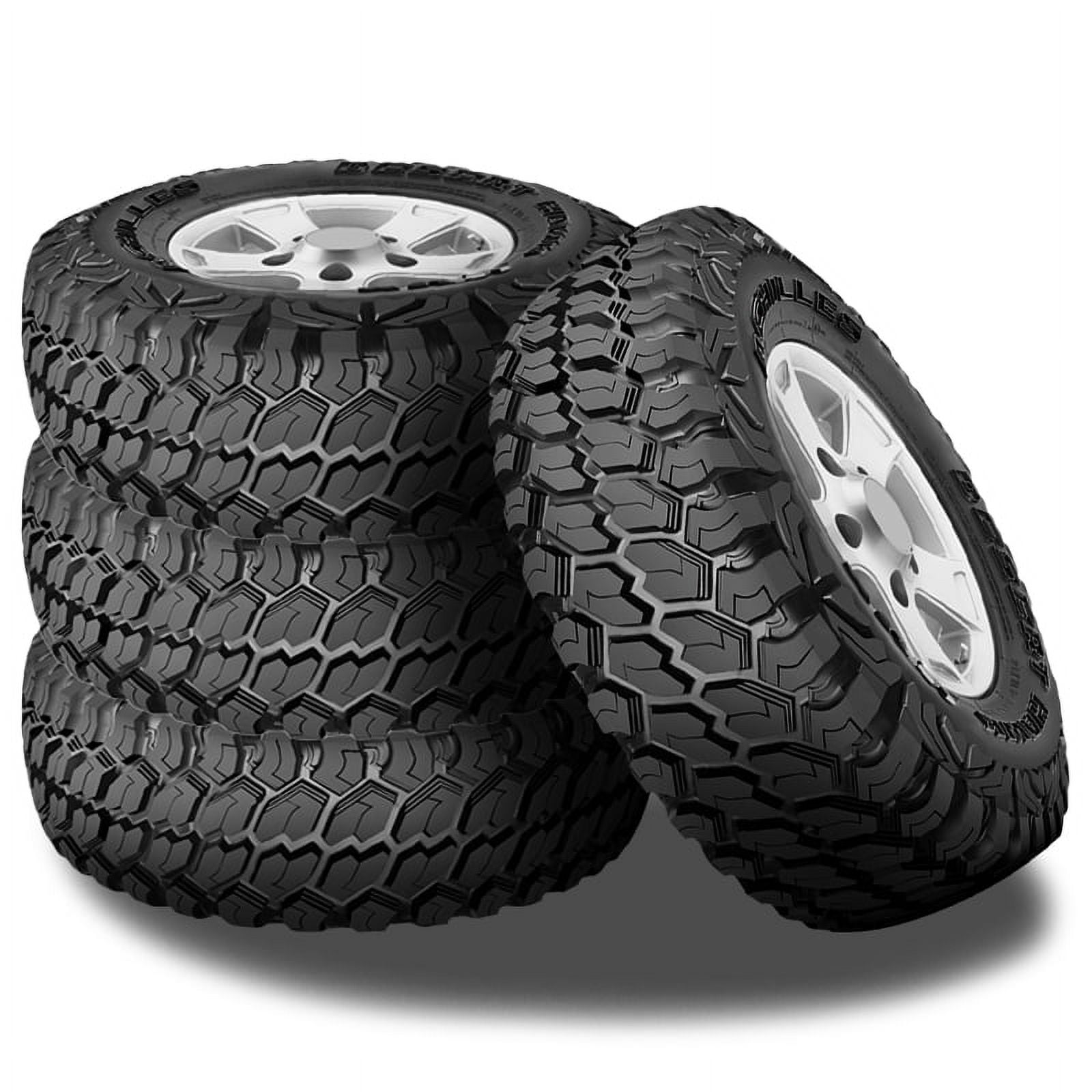 Set of 4 Achilles Desert Hawk X-MT LT265/65R17 8 Mud Terrain Truck ...