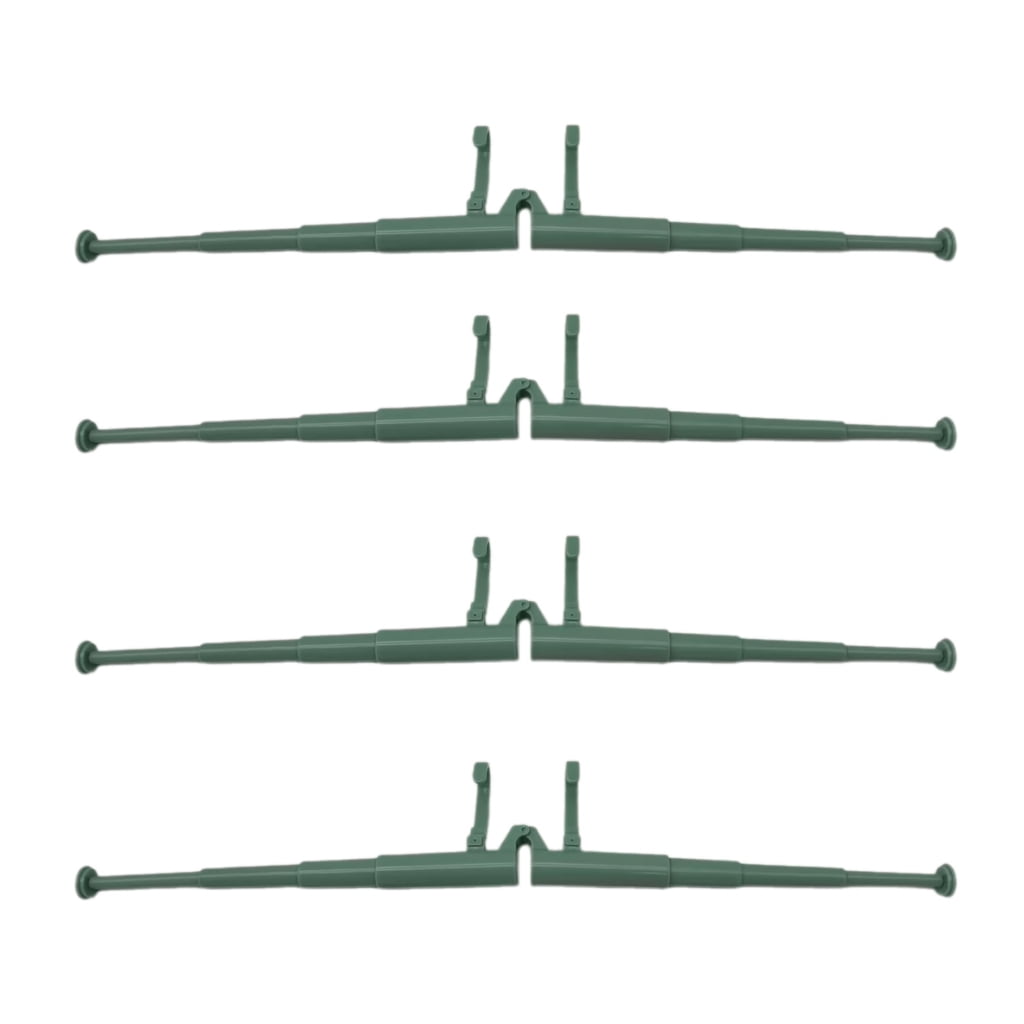 Set of 4 Adjustable Stretch Clothes Hangers Space Saving Clothing ...