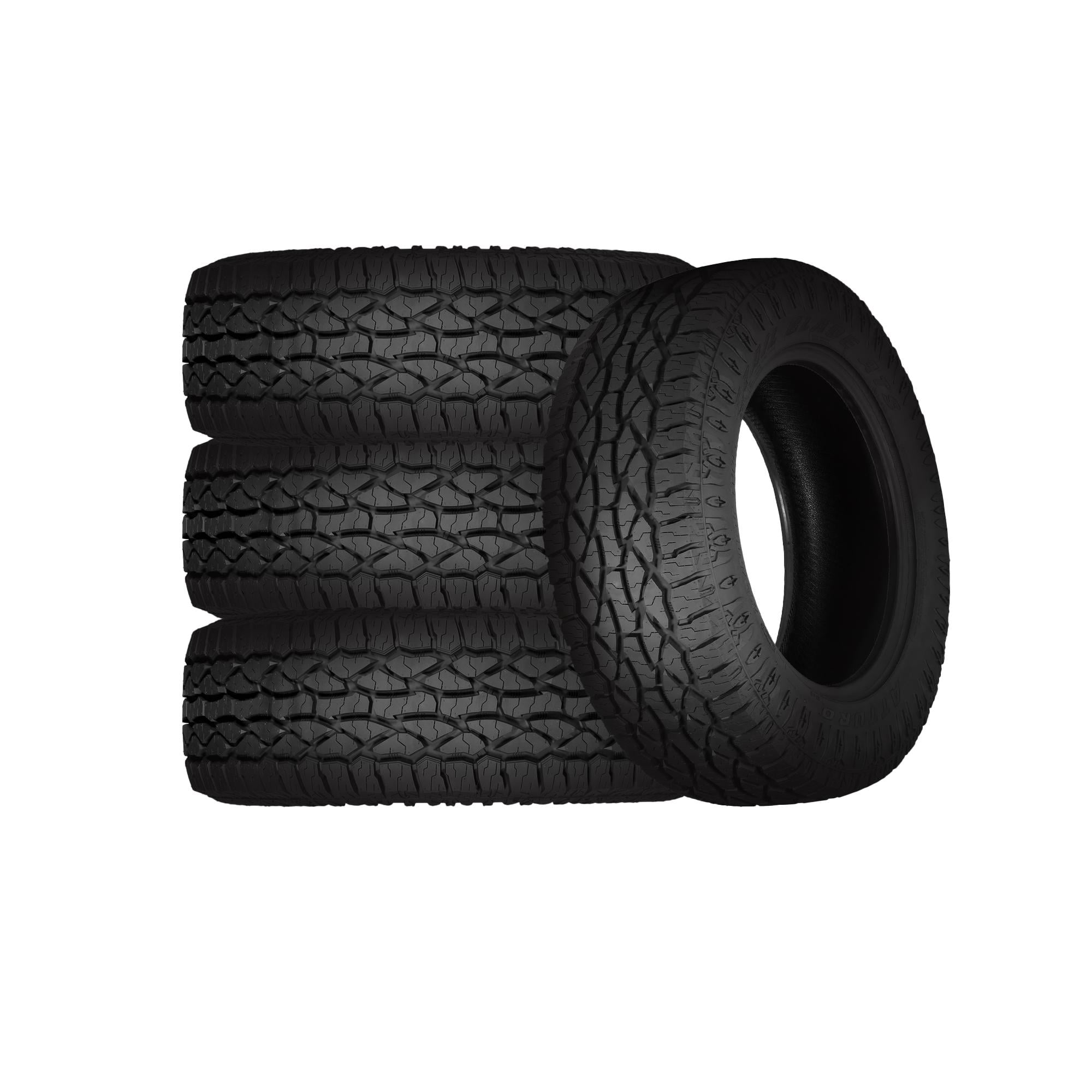 Atturo Trail Blade ATS Tires, Set of 4, LT35X12.50R20 126Q F, 50K Mile ...