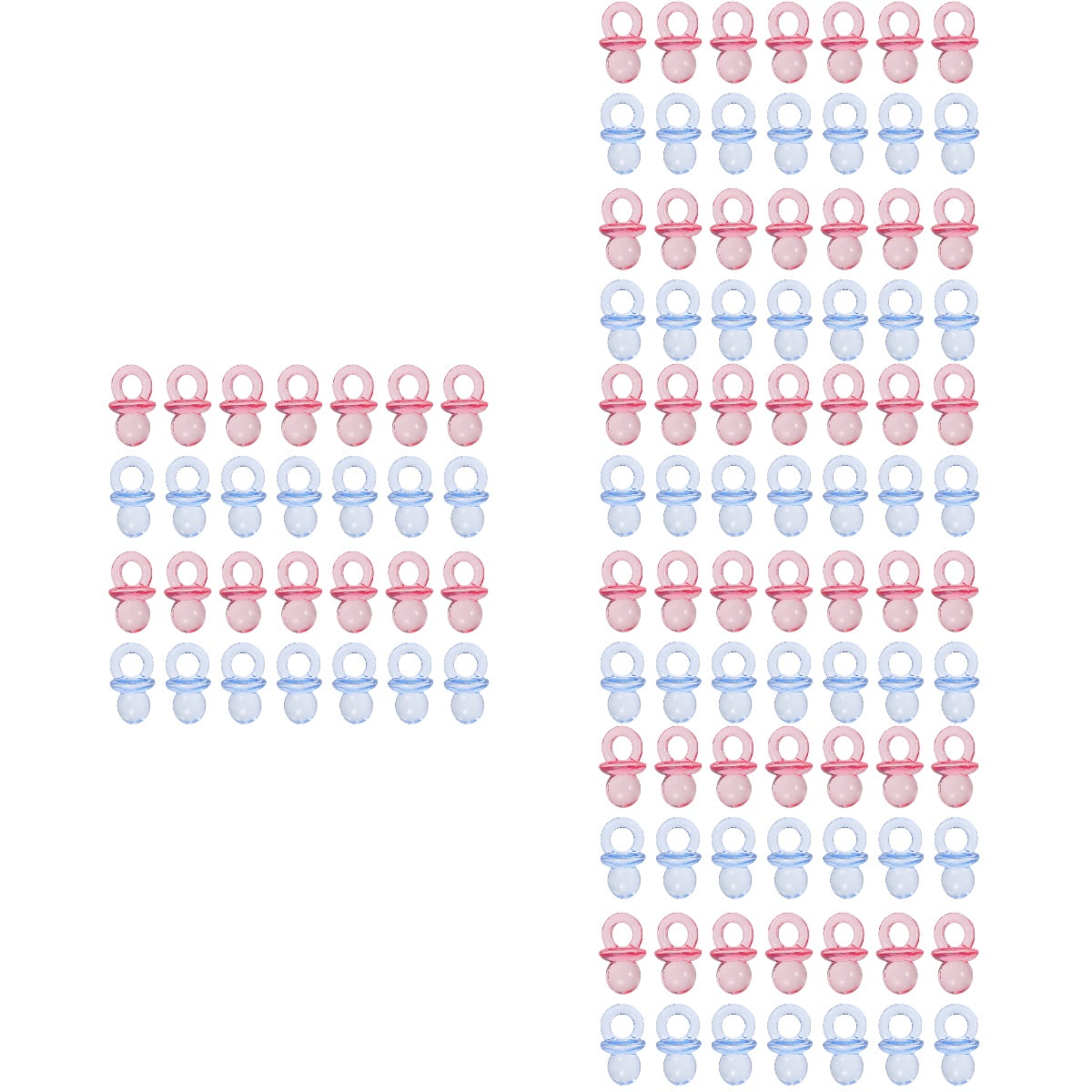 HEATSHAKING Pacifiers Toys Acrylic for Friends and Guests 400 Pcs ...