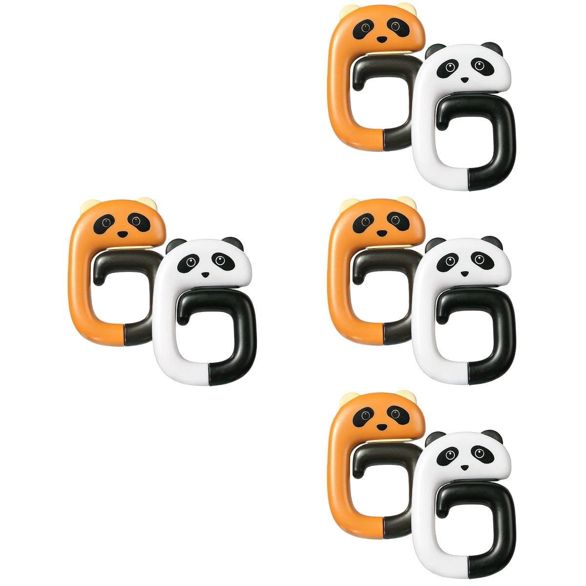 Set of 4 Baggies Folding Hook Flexible Hook 11X5CM - Walmart.com