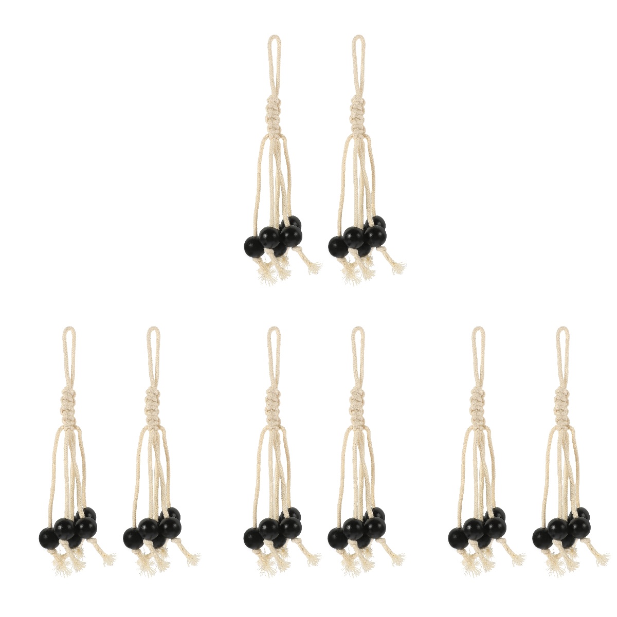 Set of 4 Banana Cotton Rope Storage Hanging For Hooks Decorations up ...