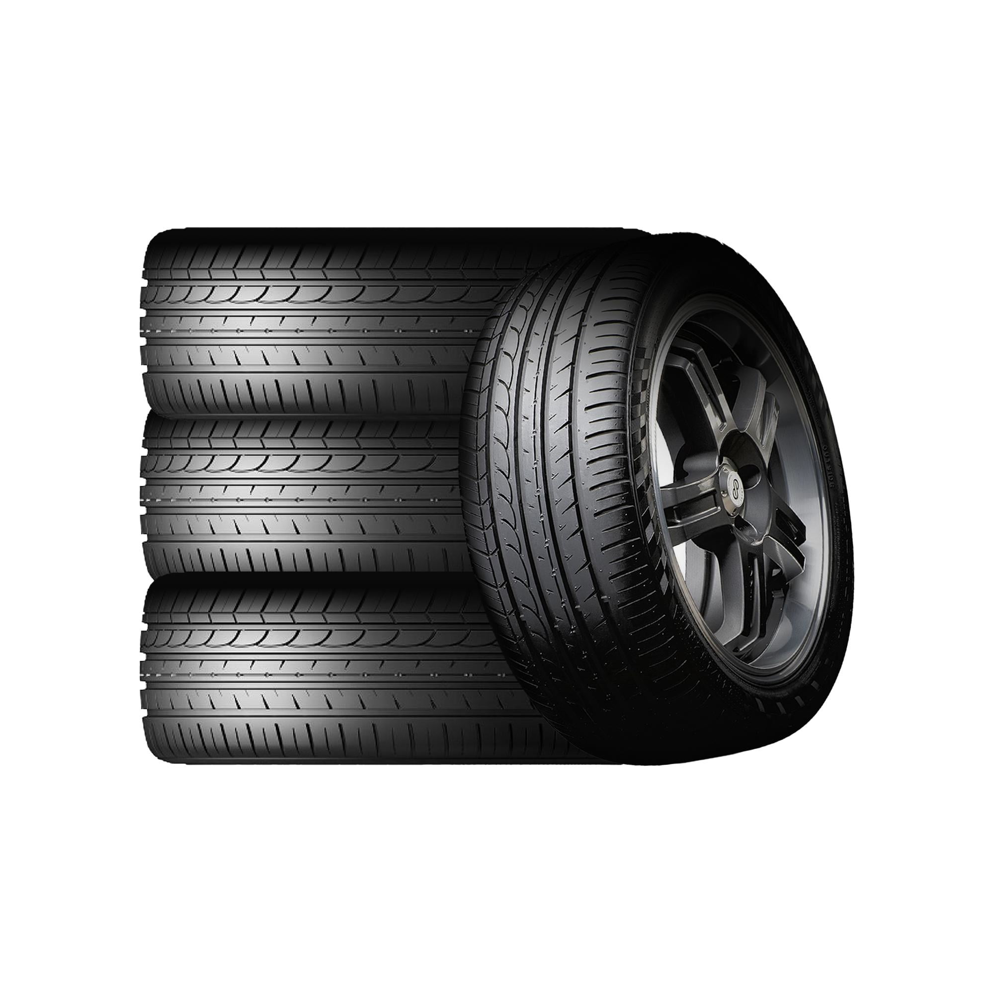 Set of 4 BlackHawk Street-H HU02 225/45R17 94W XL Tires Fits: 2017-19 ...