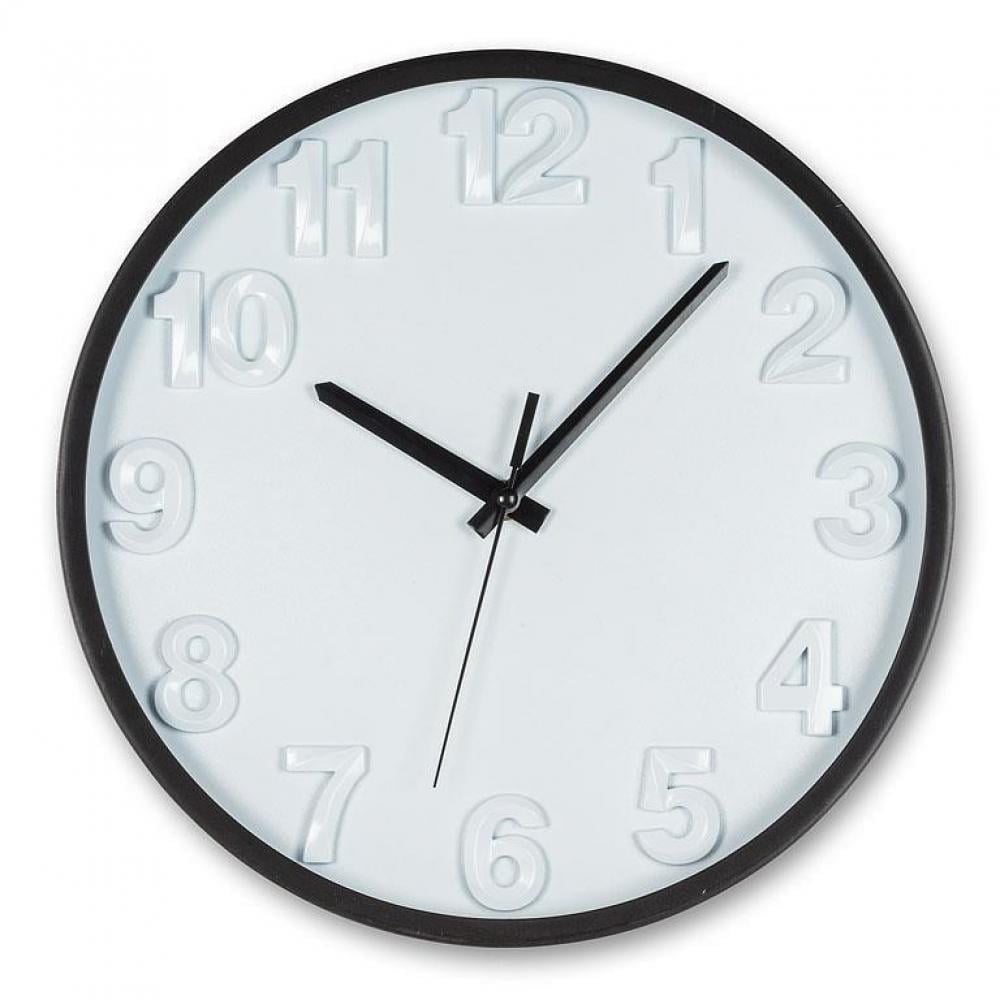 Set of 4 Bold Numbers Wall Clock - Walmart.com