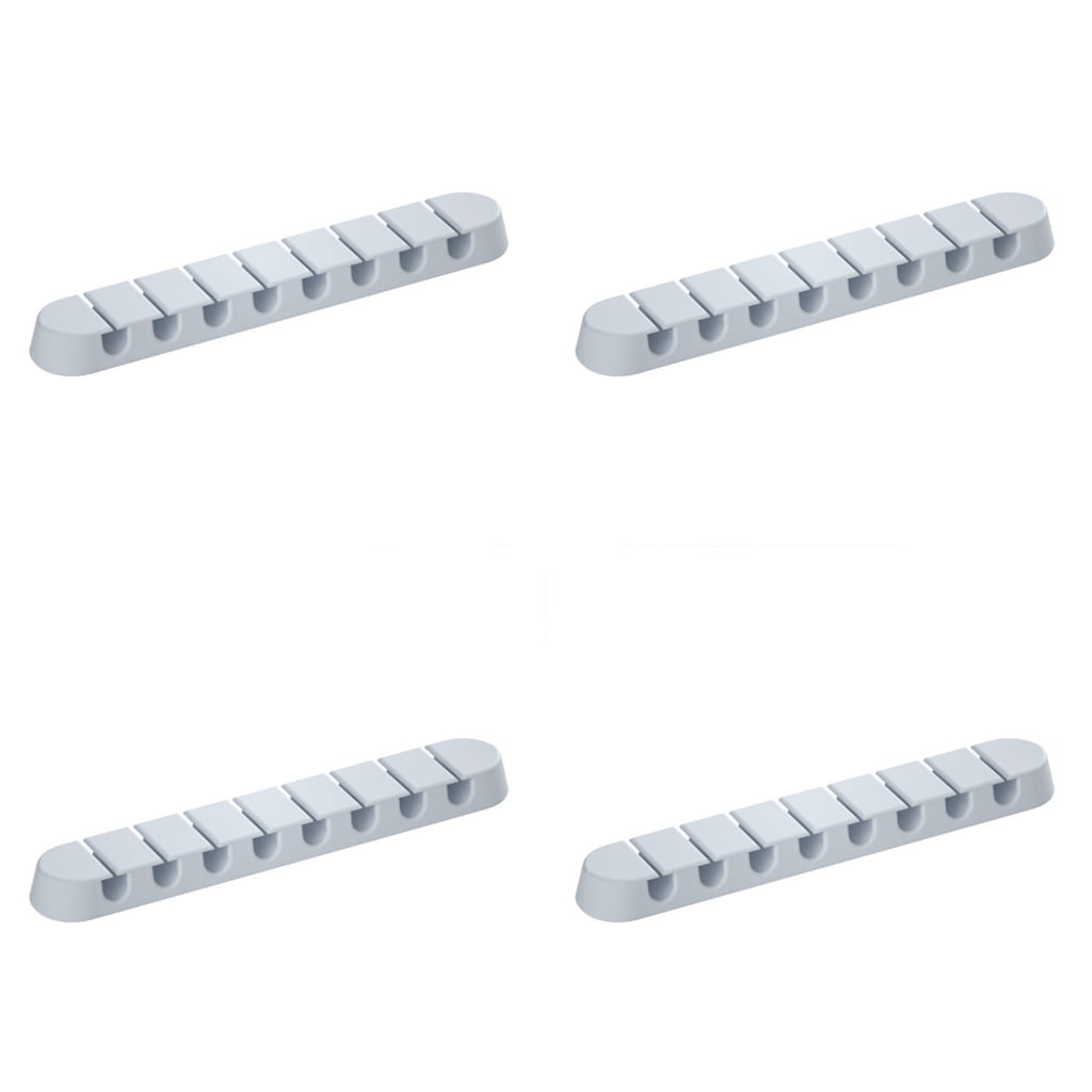 Set of 4 Cable Storage Stand Cable Organizing Tray Cord Management ...