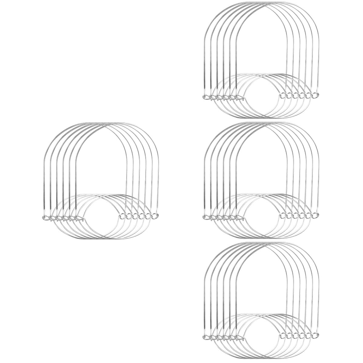 Set of 4 Canning Rack Mason Jar Wire Hangers Handle Accessories Party ...