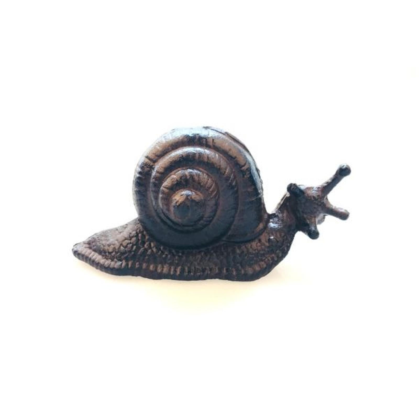 Set of 4 Cast Iron Snail Decoration - Walmart.com
