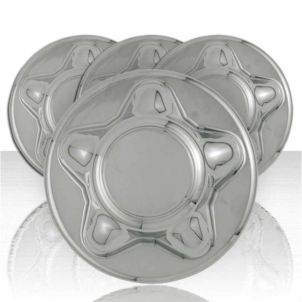 Set of 4 Chrome ABS Center Caps for 1997-2003 Ford F-150 - Walmart.com