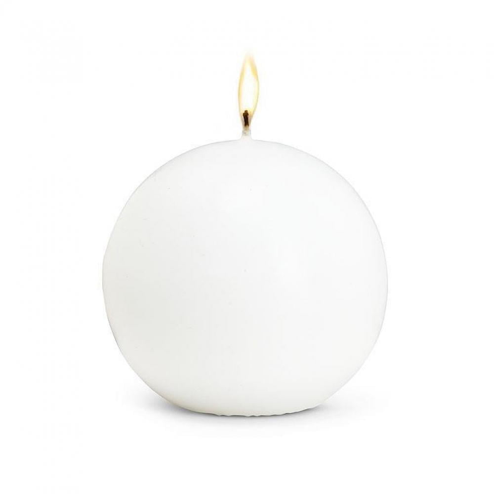 Set of 4 Classic Round Ball Candle - Walmart.com