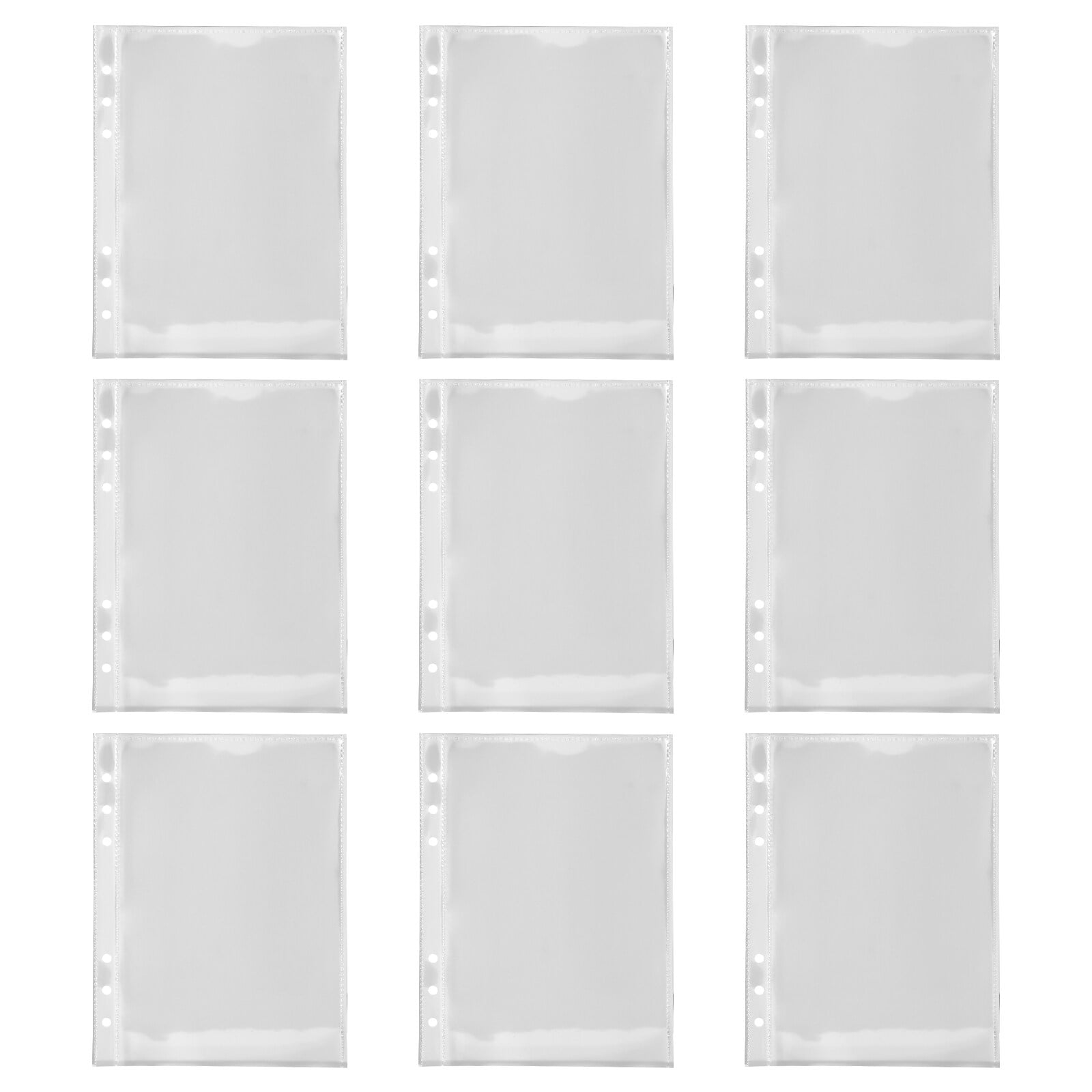 Set of 4 Clear Transparent Display Booklet Game Picture Album Inner ...