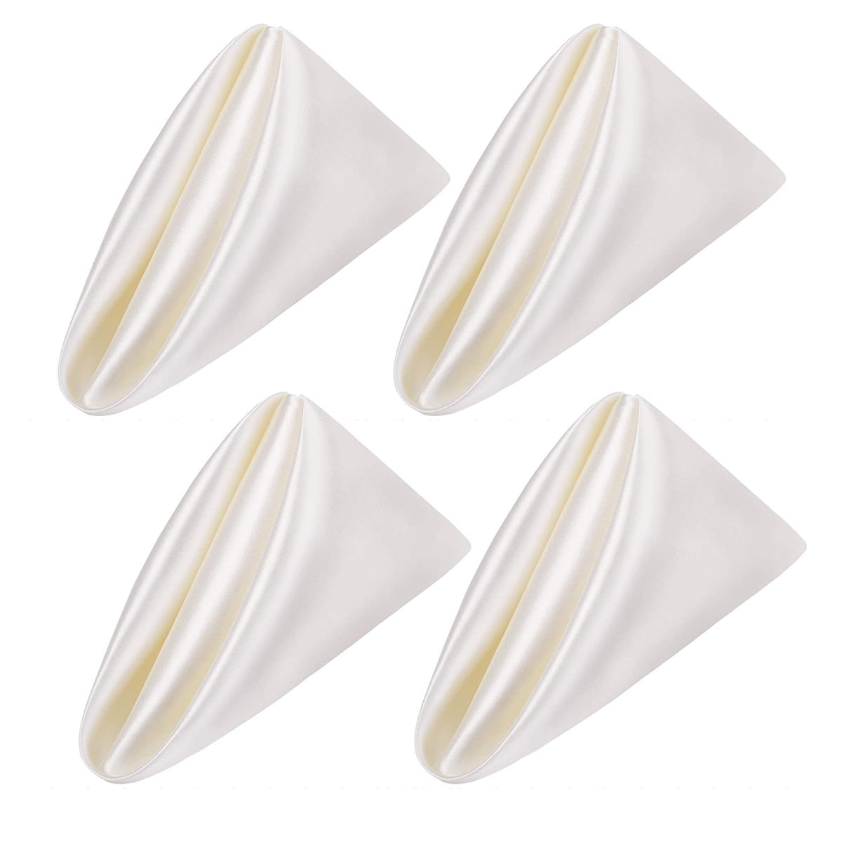Set of 4 Cloth Dinner Napkins, 43*43cm, Polyester Soft & Comfortable ...