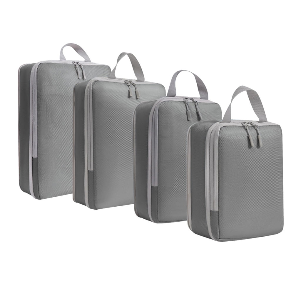 Set of 4 Compression Packing Bags for Clothing and Linens Clothes ...
