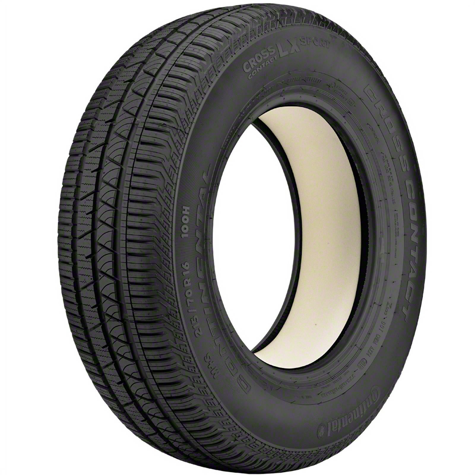 Continental CrossContact LX Sport Tires 255/45R20 105V XL, Set of 4, All-Season, Enhanced ...