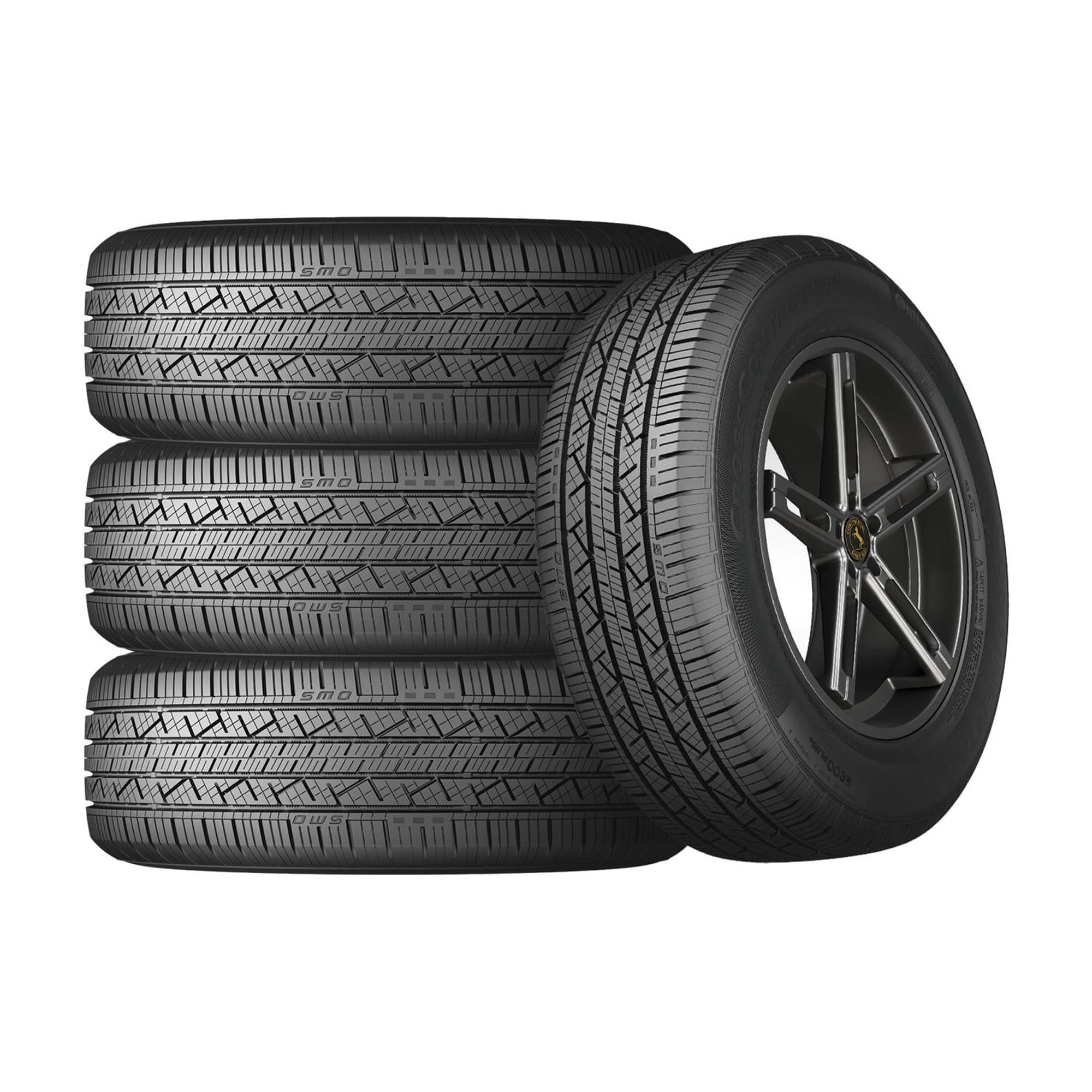 Set of 4 Continental CrossContact LX25 235/60R17 102H Tires - Walmart.com