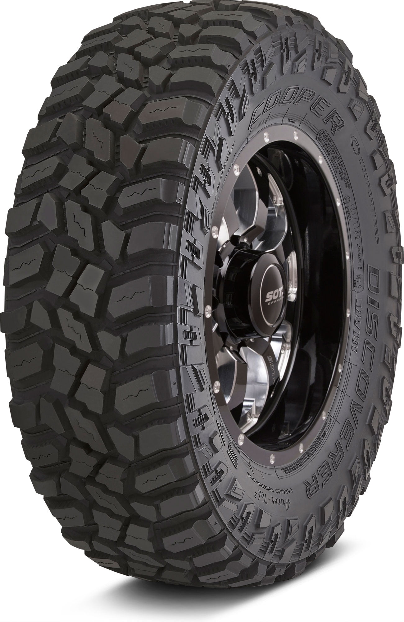 Set of 4 Cooper Discoverer STT Pro 38X15.50R20/10 128Q Tires - Walmart.com