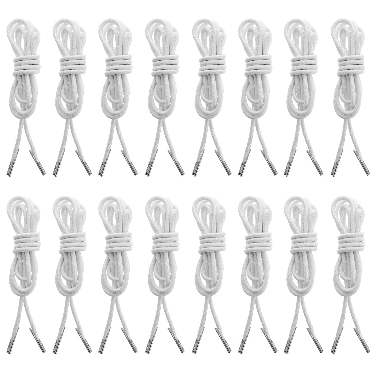 Set of 4 Cord White Elastic for Patio Chairs Chaise Rope Replacements ...