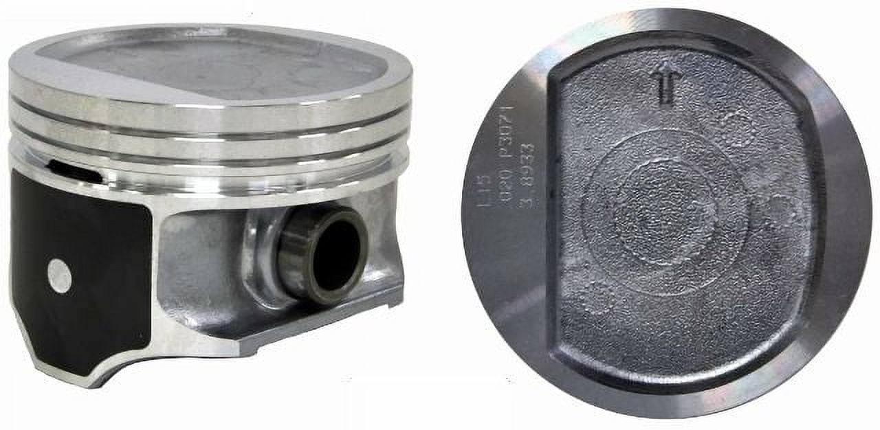Set of 4 D Shaped Hypereutectic Dish Top Pistons for 96-02 Chrysler ...