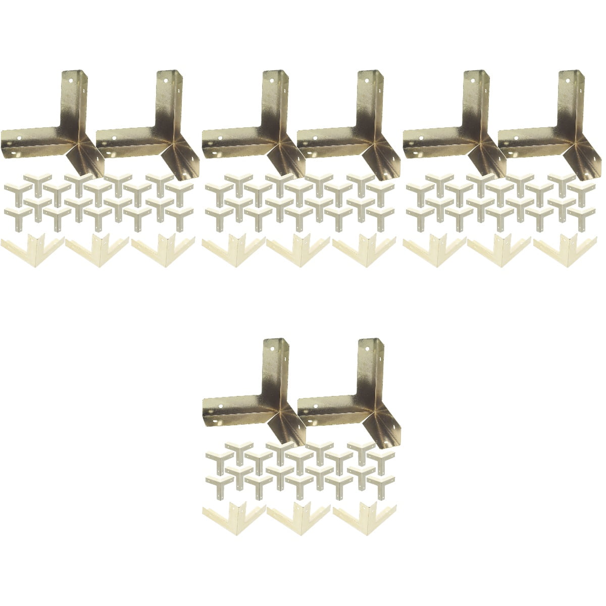 Set of 4 Decorative Edges Covers Window Adhesive Corner Guard Protector ...